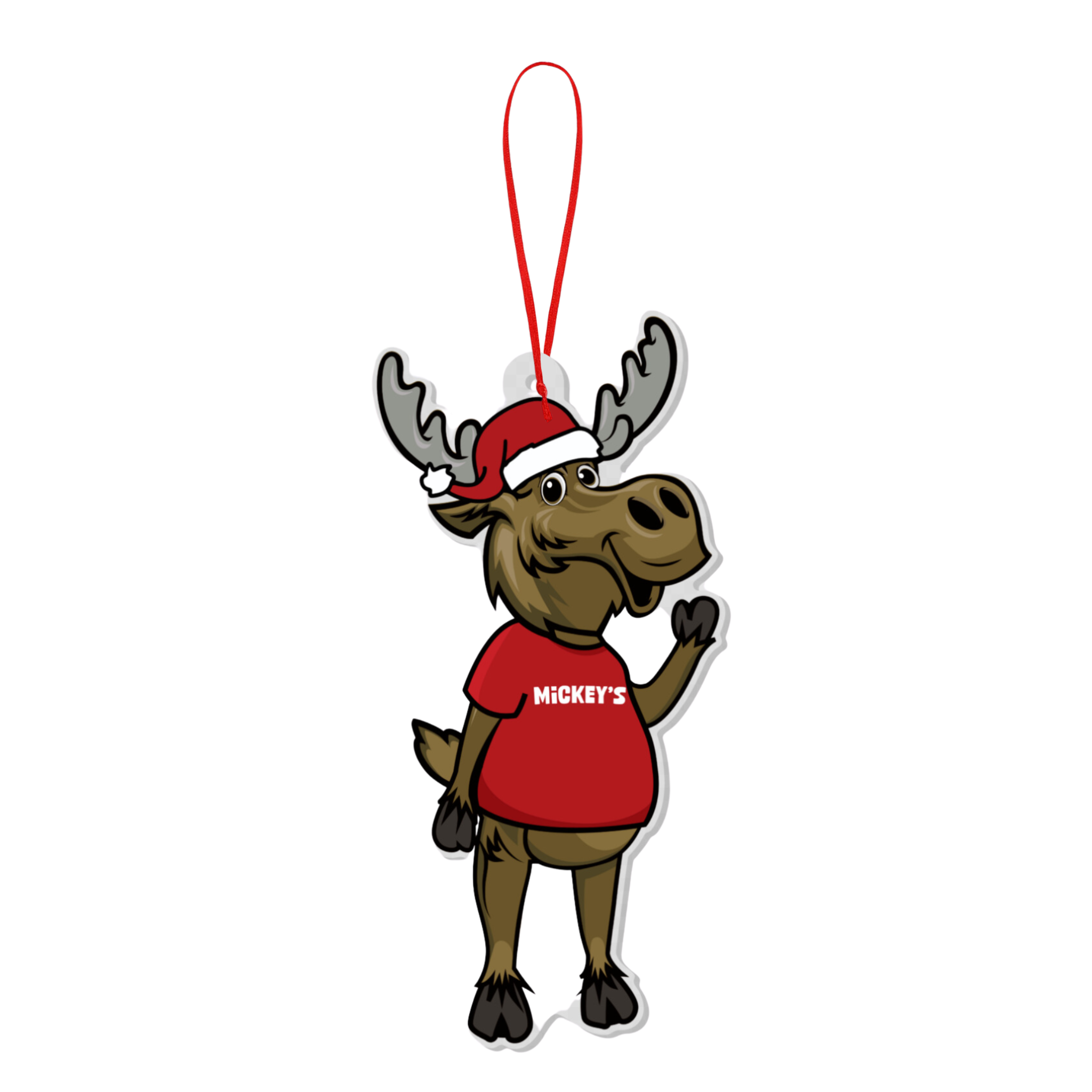 Mickey The Moose Acrylic Ornament – Mickey's